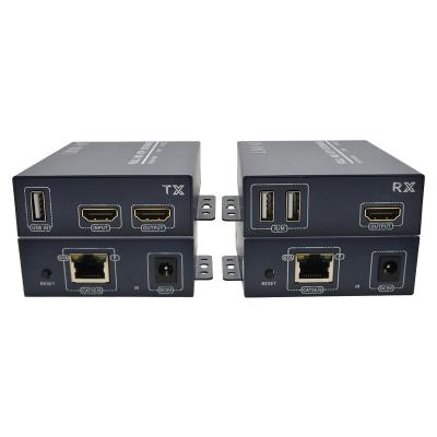Cina 1080P 120M HDMI Extender KVM UTP Extender 148.5MHz su Cat5E/6 Cavo IR opzionale in vendita