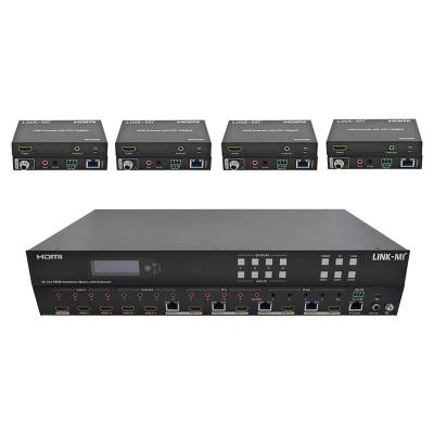 中国 70m 4x4 4K ビデオ ウォール コントローラー 4x4 4K60Hz シームレス マトリックス マルチ ビューヤー 販売のため