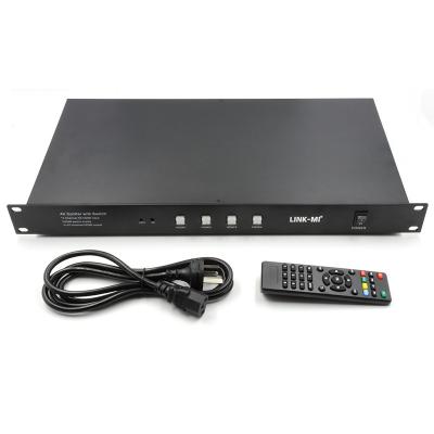 中国 60W 4K HDMI スプリッタ 4 イン 20 アウト HDMI ビデオ スプリッタ スイッチ付き 販売のため