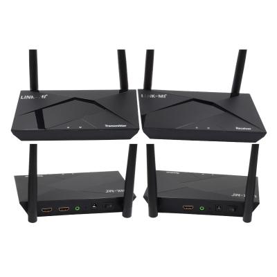 Cina 100M HDMI Extender Over Wireless con supporto Loop Out 1080P 60Hz YUV 4:44 8 bit in vendita