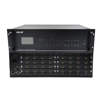 Cina 16 In 16 Out HDMI Matrix Switch 4K 16X16 Video Matrix Supporto VGA DVI SDI Input di segnale in vendita