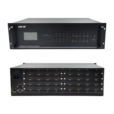 Cina 16 In 16 Out HDMI Matrix Switch 4K 16X16 Video Matrix Supporto VGA DVI SDI Input di segnale in vendita