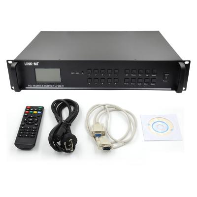 China 4K Video Audio Matrix 8X8 HDMI Matrix Switcher System RS232 TCP/IP afstandsbediening Te koop