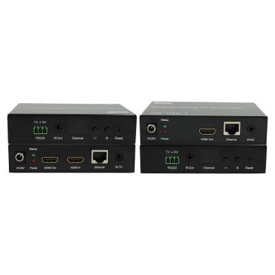 China 120M AV HDMI Over IP POE Extender Suporte POE RS232 Vídeo HDMI Extender à venda