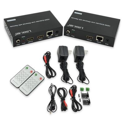 China 120M AV HDMI Over IP POE Extender Suporte POE RS232 Vídeo HDMI Extender à venda