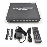 China 4K Video Wall Controller For Max 4 TVs USB HDMI Video Wall Controller 2x2 for sale