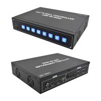 China 4K Video Wall Controller For Max 4 TVs USB HDMI Video Wall Controller 2x2 for sale