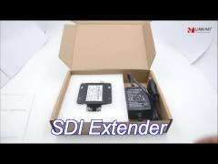 270 Mbps 1.485 Gbps SDI Extender SD / HD SDI / 3GSDI Repeater AC Coupling
