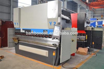 China Cheap price 2*160T/3200 big hydraulic tandem CNC press brake for sale