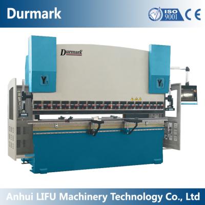 China 3+1 axis WE67K-160T/3200mm cnc press brake with hydraulic compensation for sale