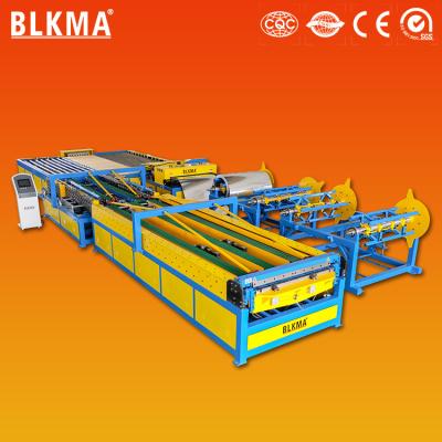 China Golden supplier Nanjing BLMKA air conditioning HVAC u shape auto duct making machine for sale