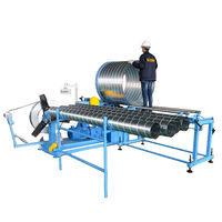 China Spiral round pipe making machine, spiro ducting machine spiral tube former price for sale