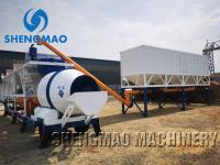 China Mobile Dry Concrete Batching Plant 20-100 m3/h Small Aggregate Batching Machine for sale