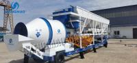 China Mobile Dry Concrete Batching Plant 20-100 m3/h Small Aggregate Batching Machine for sale