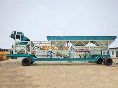 Cina 60m3/H macchinario concreto elettrico mobile della centrale di betonaggio YHZM60 in vendita