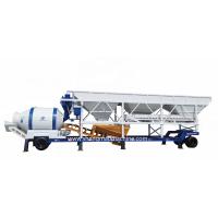 China Mobile Concrete Batching Plant YHZM60 60m3/h Drum Mixer Computer Control System for sale