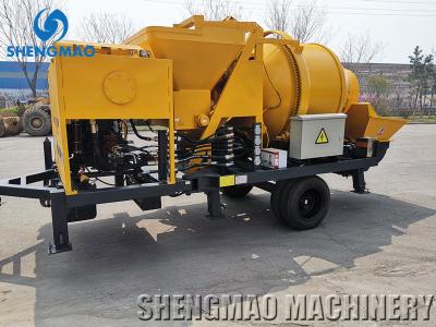 中国 JBS40Rの建築工事のためのトラックミキサ ポンプJBS40Rディーゼル力 販売のため