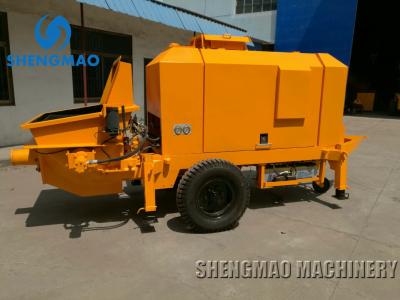 Cina Pompa per calcestruzzo ad alta pressione del rimorchio, macchina liquida di iniezione di cemento liquido del peso in vendita