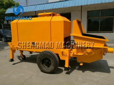 Cina Pompa per calcestruzzo ad alta pressione del rimorchio, macchina liquida di iniezione di cemento liquido del peso in vendita