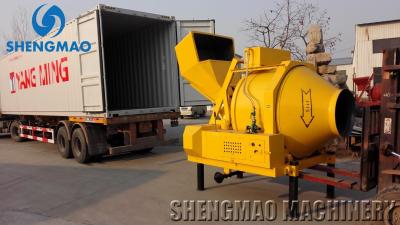 中国 車輪が付いている自動移動式トラックミキサの水ポンプのポータブル 販売のため