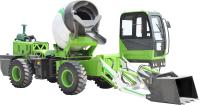 China SLM4 Self Loading Concrete Mixer 4.0 Cubic Meter Capacity with 85kw Engine and 35km/h Speed for sale