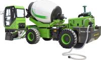 China SLM4 Self Loading Concrete Mixer 4.0 Cubic Meter Capacity with 85kw Engine and 35km/h Speed for sale
