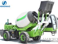 China Portable Self Loading Concrete Mixer 1700L to 7800L Capacity with 55-110kW Engine Power for sale