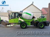 China Portable Self Loading Concrete Mixer 1700L to 7800L Capacity with 55-110kW Engine Power for sale