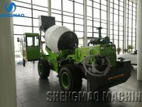 China Portable Self Loading Concrete Mixer 1700L to 7800L Capacity with 55-110kW Engine Power for sale