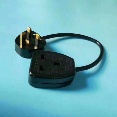 China HBS1363 British standard extension cable/cord RVV USB connector  power cable  power cord for sale