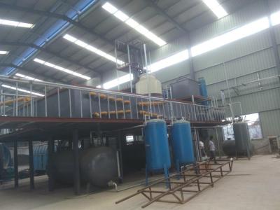 Cina 16KW Alta capacità di petrolio greggio rifiuti di olio di motore usato olio di motore raffineria di olio di motore macchina per diesel in vendita