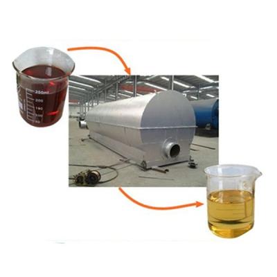 China Máquina de destilação de óleo de resíduos de 25 kW, aquecida diretamente, para converter óleo bruto em diesel à venda