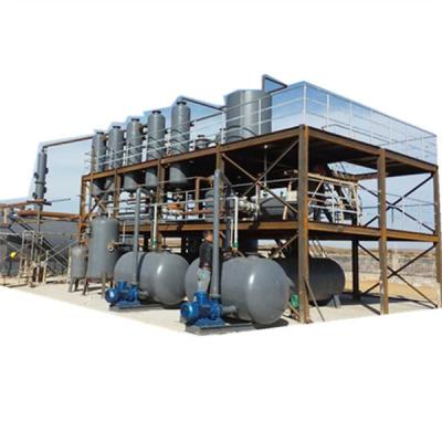 China Máquina de destilação de óleo de resíduos de 25 kW, aquecida diretamente, para converter óleo bruto em diesel à venda