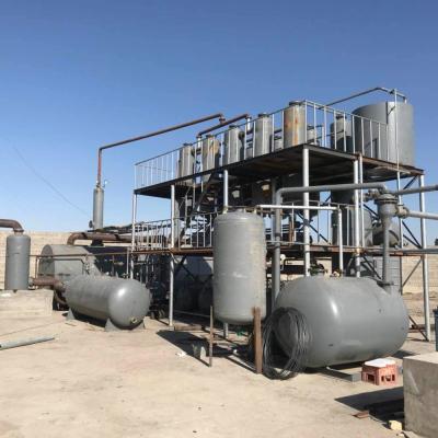 Cina Impianto di raffinazione del greggio completamente automatico con capacità di 30 tonnellate e tensione 380v/50hz in vendita
