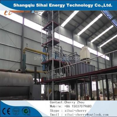 Cina Impianto di raffinazione del greggio completamente automatico con capacità di 30 tonnellate e tensione 380v/50hz in vendita
