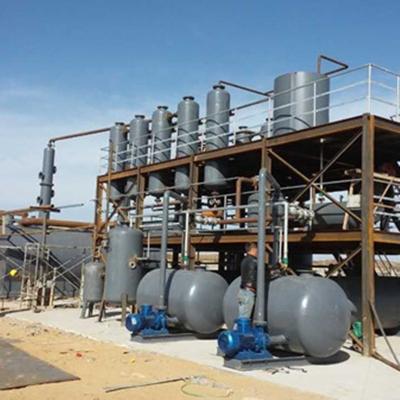 Cina D1200*3000mm Mini raffineria di petrolio greggio impianto di distillazione per il petrolio a gasolio e benzina in vendita