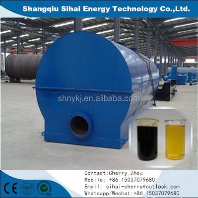 Cina D1200*3000mm Mini raffineria di petrolio greggio impianto di distillazione per il petrolio a gasolio e benzina in vendita