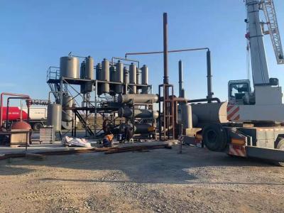 Cina Purificatore di petrolio per l'energia mineraria pneumatici di plastica di scarto di nuova produzione per impianti di raffinazione diesel in vendita
