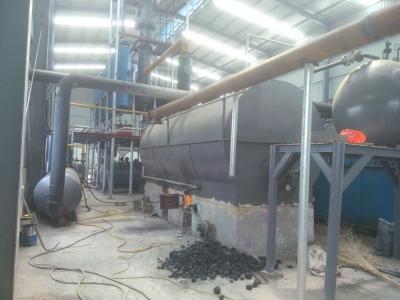 Cina Impianto di distillazione di olio di pirolisi per la trasformazione di pneumatici vecchi e di plastica in carburante diesel in vendita