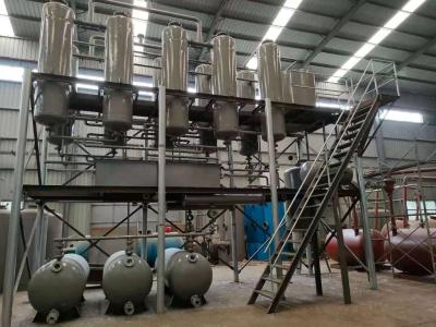Cina Produzione continua 16 kW distillatore di olio nero per motori Distillazione e depurazione in vendita