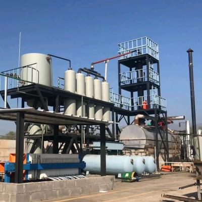 Cina Produzione continua 16 kW distillatore di olio nero per motori Distillazione e depurazione in vendita