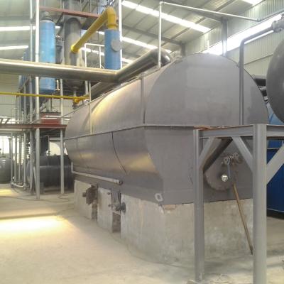 Cina Metodo di riscaldamento riscaldamento indiretto pirolisi impianto di distillazione di raffineria di olio di plastica in vendita