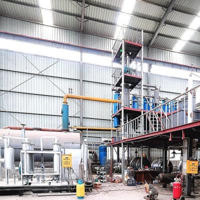 Cina Apparecchiature per la distillazione di olio di scarto ad alta capacità per la produzione di gasolio e di olio base in vendita