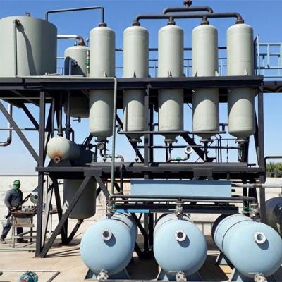 Cina Apparecchiature per la distillazione di olio di scarto ad alta capacità per la produzione di gasolio e di olio base in vendita