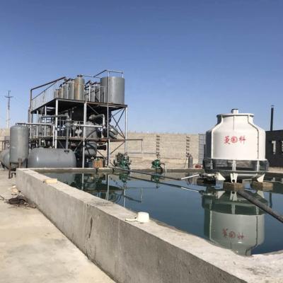 Cina Riciclare l'olio di motore usato in un impianto di distillazione diesel da 30 kg per alimenti e bevande in vendita