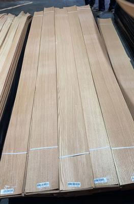 China Lange 250 cm Rode eik hout fineer 12 cm Breedte AA-klasse Dikte 0,5 mm Te koop