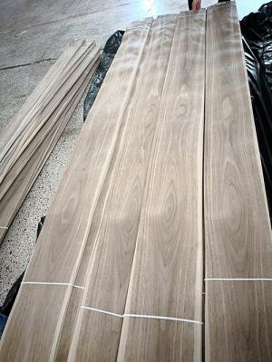 Cina 0.45mm Crown Cut American Black Walnut Wood Veneer, pannello di grado A in vendita