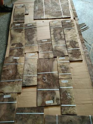 Cina Fetta/spessore tagliato rotatorio di Burl Veneer With Sap 0.50MM della noce in vendita
