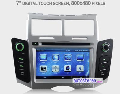 China Car GPS Navigation Toyota Sat Nav DVD for Toyota Yaris Autoradio Headunit Stereo DVD Player System for sale