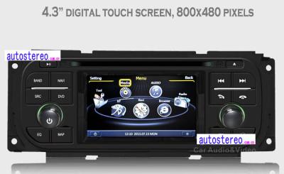Cina Sobbalzi la stereotipia a 4.3 pollici dell'automobile del touch screen di Sat Nav di 6,0 multimedia di Bluetooth in vendita